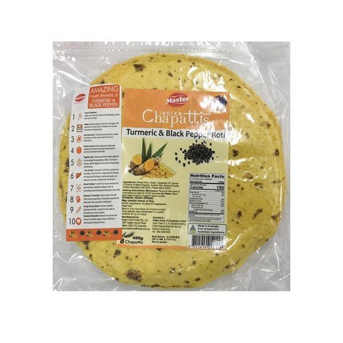 Nishaan Chakki Roti 6 Indian Chapattis 350g In Cups Nishaan Methi Roti ...