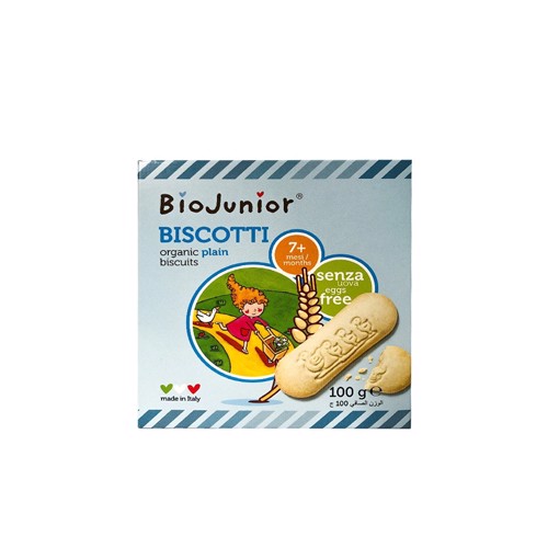BÁNH ĂN DẶM HỮU CƠ CHO BÉ VỊ TRUYỀN THỐNG BIO JUNIOR 100G